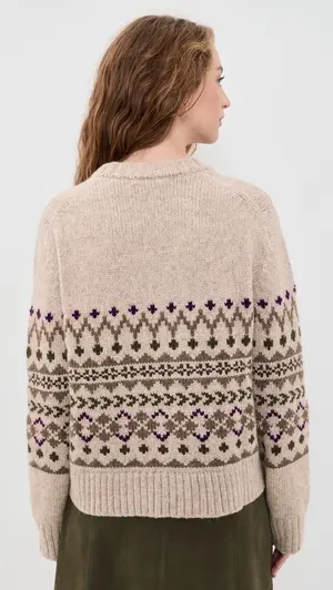 Jenni Kayne Sterling Alpaca Crewneck