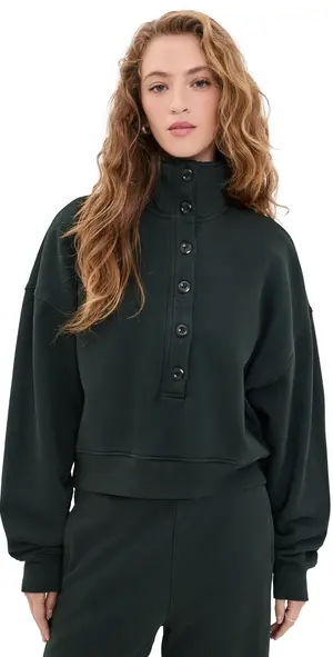 Citizens Of Humanity Mirelle Funnel Neck Top - Juniper
