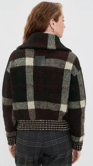 Barbour Carville Knitted Zip Through Jacket