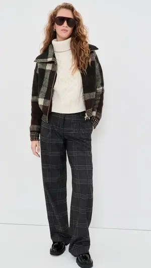 Barbour Carville Knitted Zip Through Jacket