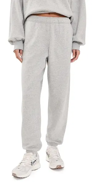 Beyond Yoga Luxefleece Joggers - Heather Gray