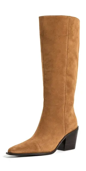 Rag & Bone Newbury Knee High Suede Boots - Acnsd