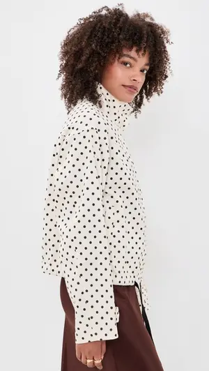 BAILEY ROSE Polka Dot Jacket