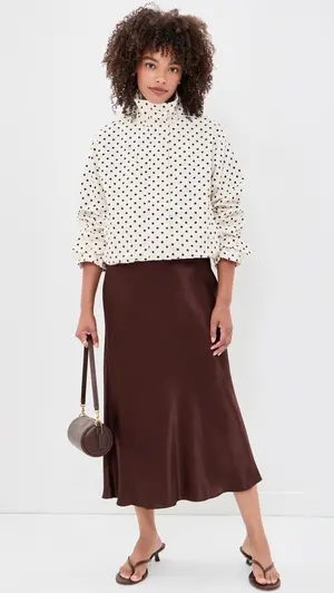 BAILEY ROSE Polka Dot Jacket