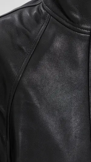 Simkhai Orvik Cape Leather Jacket