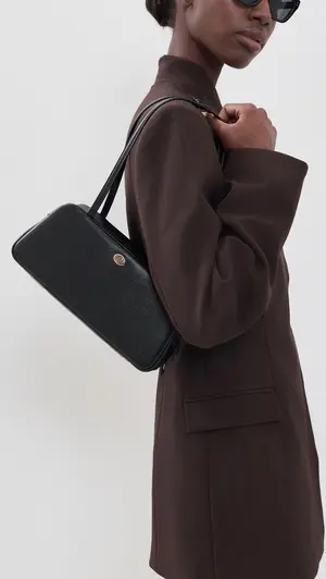 Tory Burch Robinson Leather Shoulder Bag