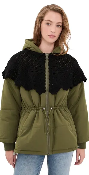 Sea Wright Puffer Jacket - Army