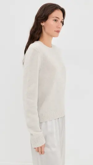 Sablyn Noa Shrunken Crew Cashmere Sweater