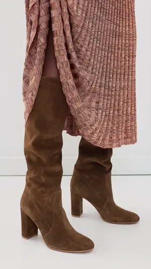 GIANVITO ROSSI Glen Camoscio Suede Boots