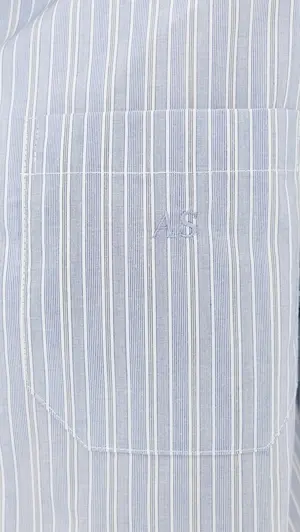 Acne Studios Layered Long Sleeve Button Up Shirt