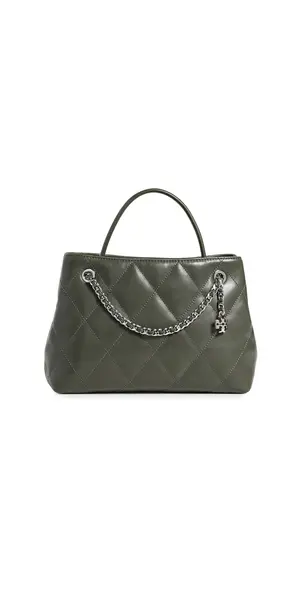 Tory Burch Fleming Small Carryall Shoulder Bag - Brown Multi