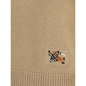 Burberry Neutrals Knitwear Jumpers - Cream