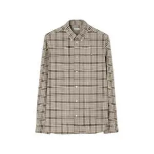 Burberry Neutrals Shirts - Cream