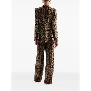 Dolce & Gabbana Neutrals Trousers Tailored Trousers