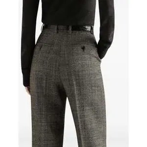 Dolce & Gabbana Grey Trousers Tailored Trousers