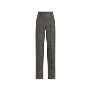 Dolce & Gabbana Grey Trousers Tailored Trousers - Gray