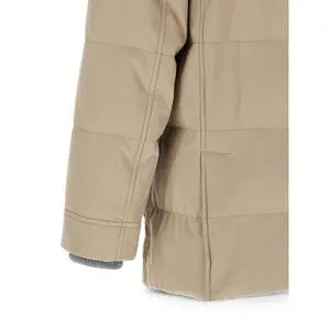 Brunello Cucinelli Neutrals Coats Parkas - Cream