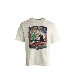 WILLY CHAVARRIA Neutrals T-shirts & Vests T-shirts - Cream