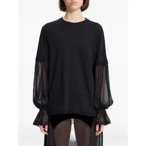 ANN DEMEULEMEESTER Tops T-shirts & Jerseys - Black