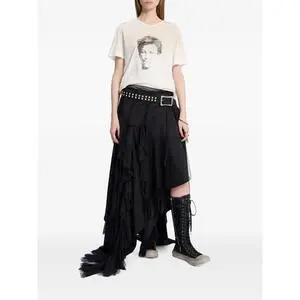 ANN DEMEULEMEESTER Neutrals Tops T-shirts & Jerseys - Cream