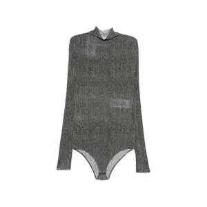 MAISON MARGIELA Grey Tops T-shirts & Jerseys - Gray