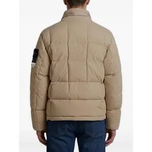 Stone Island Neutrals Jackets Padded & Down Jackets - Cream