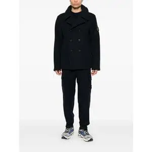 Stone Island Coats Peacoats - Blue