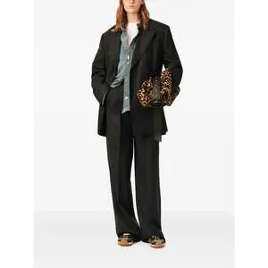 AMI Paris Grey Trousers Tailored Trousers