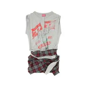 DIESEL® Grey All In One Playsuits