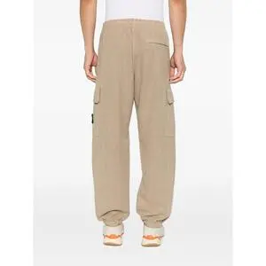 Stone Island Neutrals Trousers Track Pants - Cream