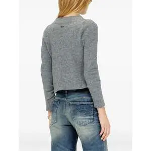 DIESEL® Grey Knitwear Cardigans