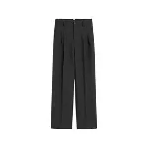 AMI Paris Grey Trousers Tailored Trousers - Gray