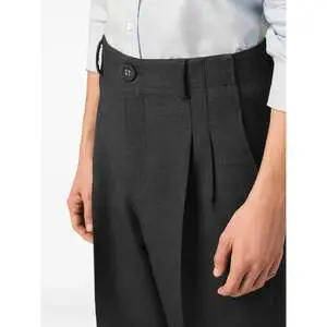 AMI Paris Grey Trousers Tailored Trousers