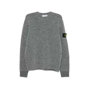 Stone Island Grey Sweaters & Knitwear Jumpers - Gray