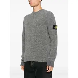 Stone Island Grey Sweaters & Knitwear Jumpers