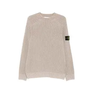 Stone Island Neutrals Sweaters & Knitwear Jumpers - Cream