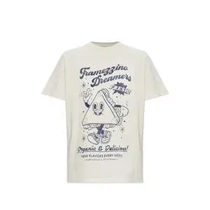 GOLDEN GOOSE Neutrals Tops T-shirts & Jerseys - Cream