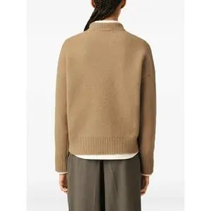 AMI Paris Neutrals Sweaters & Knitwear Jumpers - Cream
