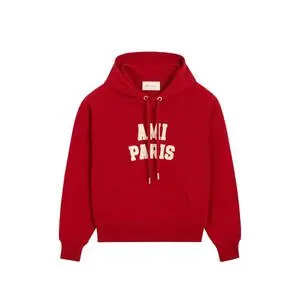 AMI Paris Sweaters & Knitwear Hoodies - Red