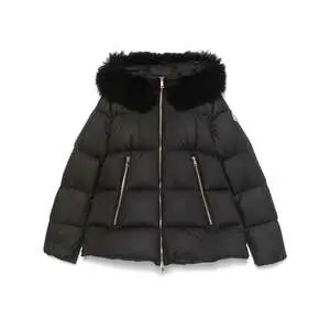 Moncler Coats Parka Coats - Black