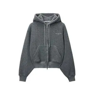 Alexander Wang Grey Tops Hoodies - Gray