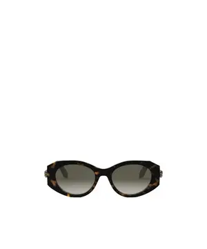 BVLGARI Geometric Sunglasses - Black