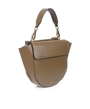 WANDLER Logo Printed Shoulder Bag