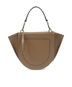 WANDLER Logo Printed Shoulder Bag