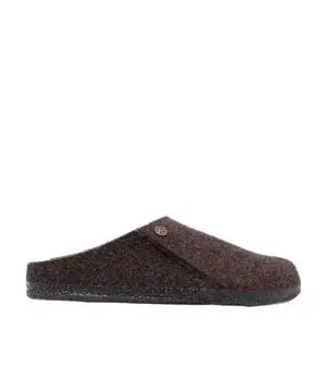 BIRKENSTOCK Felted Closed-toe Mules - Mocha