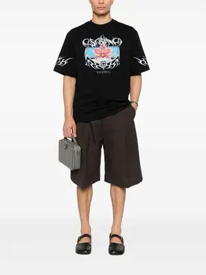 Casablanca Logo Crew Neck T-shirt