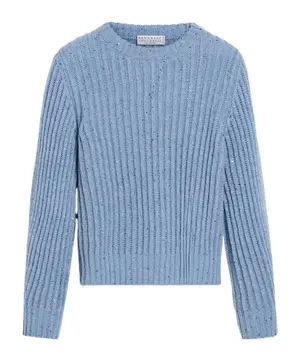 Brunello Cucinelli Wool Rib Sweater