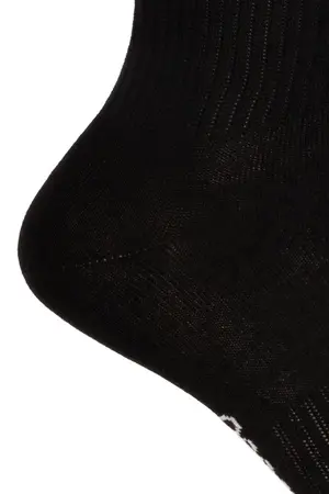 Off-White Logo Detailed Ribbed Socks