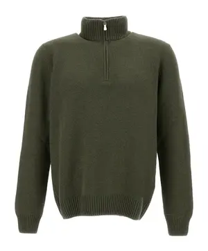 GRAN SASSO Long-sleeved Half-zip Jumper