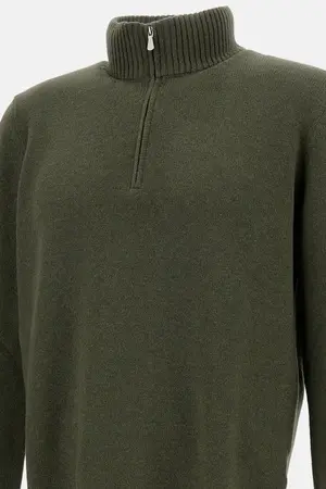GRAN SASSO Long-sleeved Half-zip Jumper
